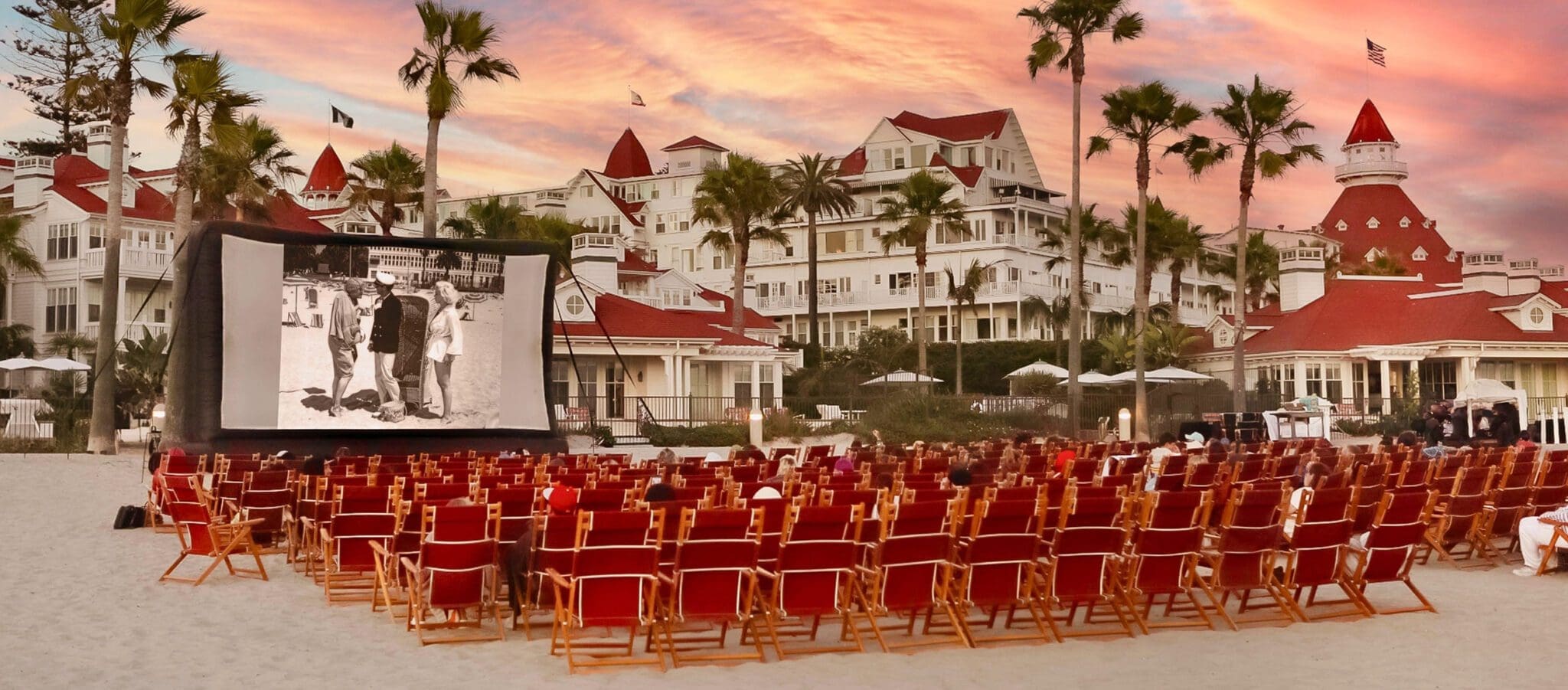 Movies on the Beach | Coronado Beach Activities at The Del