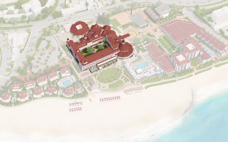 Hotel Del Coronado Property Map